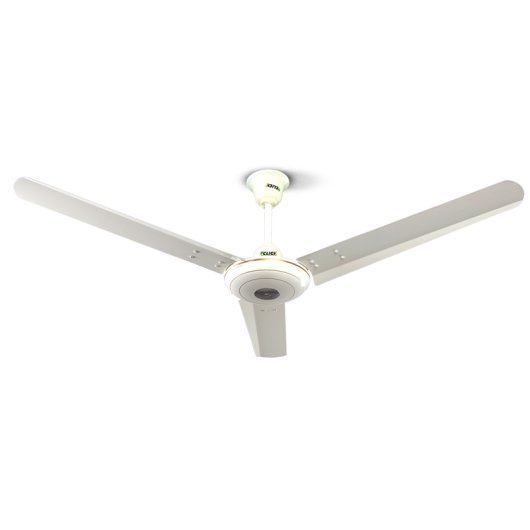 CLICK Crown Ceiling Fan 56" Ivory Gold - ConstructionMart