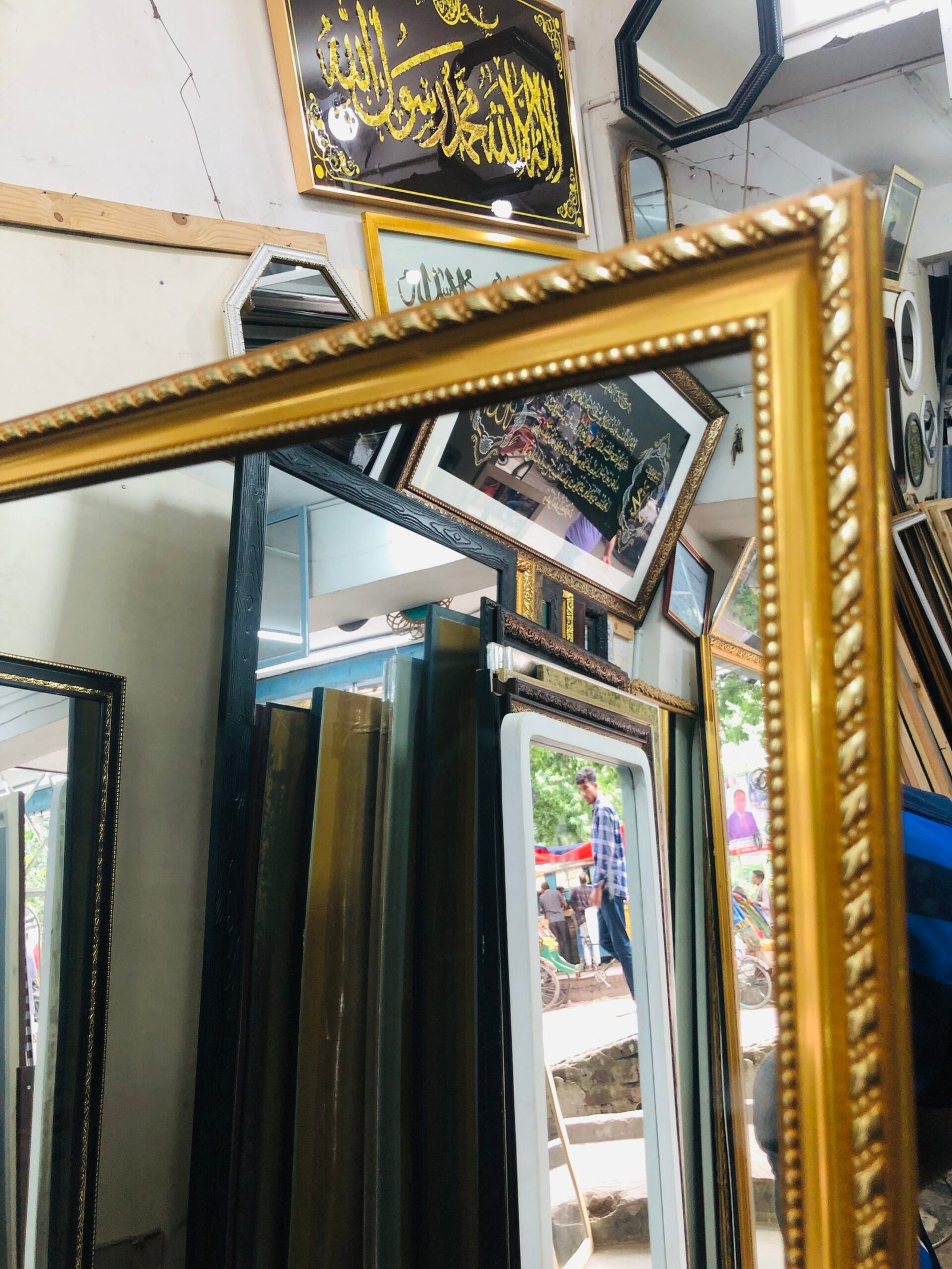 One inch Fiver Frame Nasir Glass - ConstructionMart