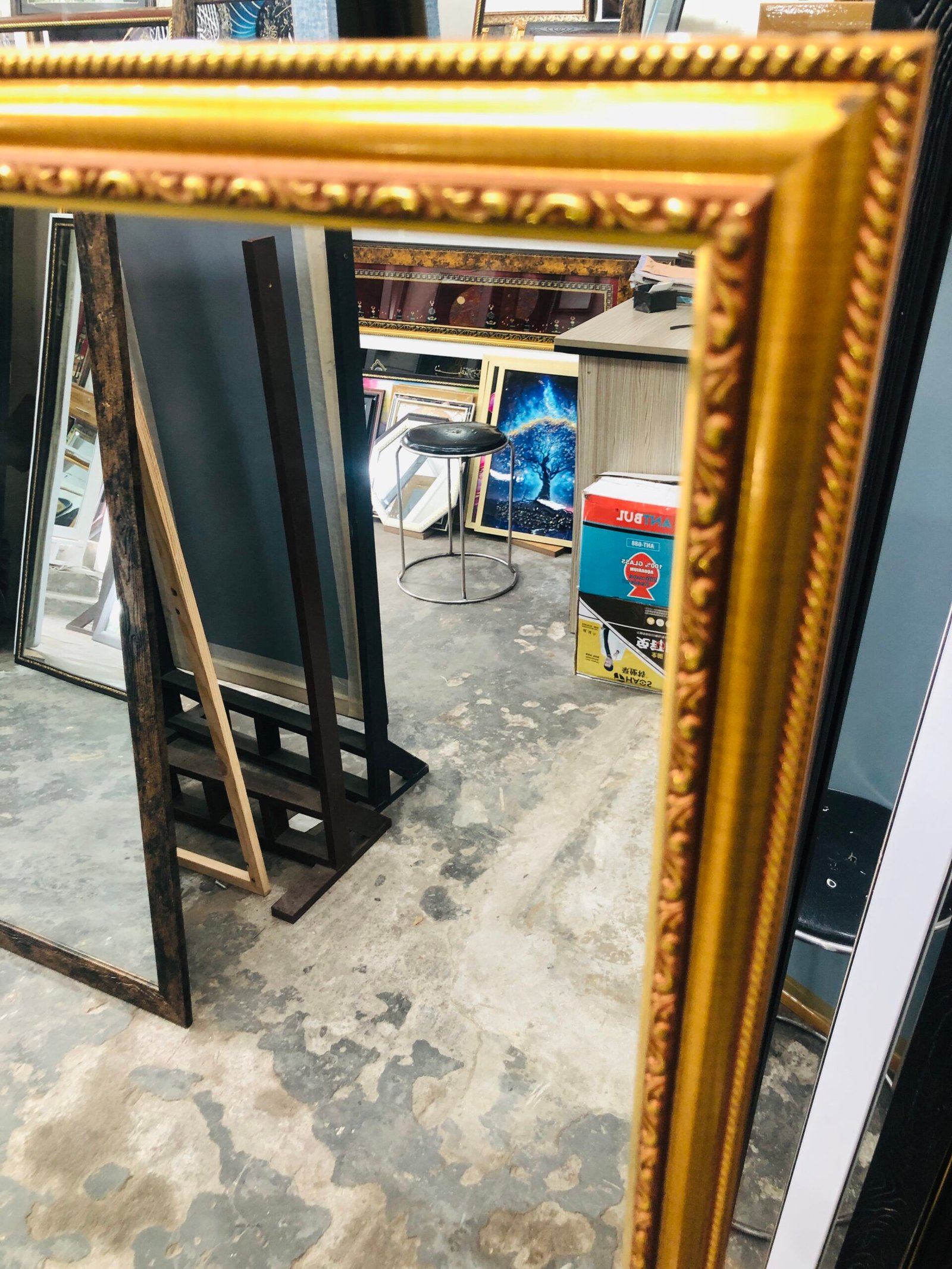 One Inch Fiver Frame Nasir Glass - ConstructionMart