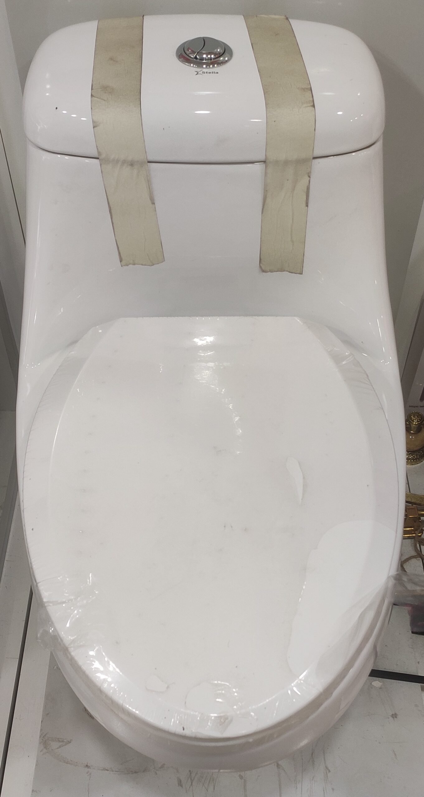 One Piece High Commode - ConstructionMart