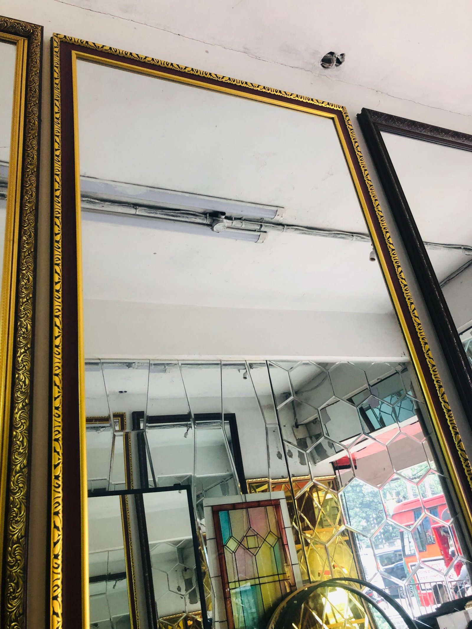 Fiver Frame Mirror Glass - ConstructionMart