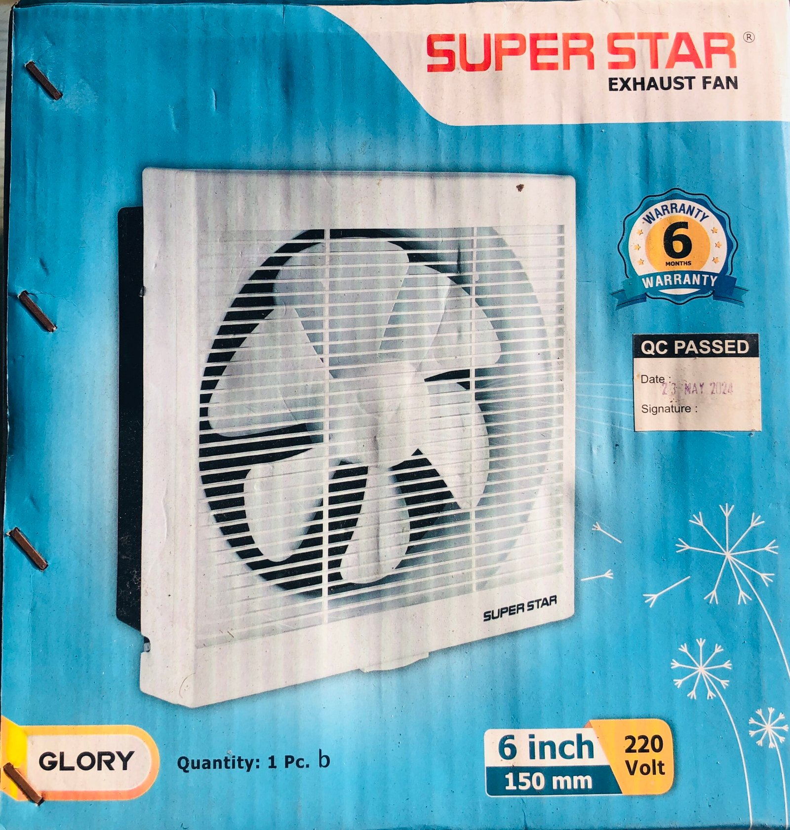 Super Star Exhaust Fan - ConstructionMart