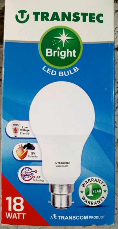 TRANSTEC Bright 18W LED Bulb - ConstructionMart