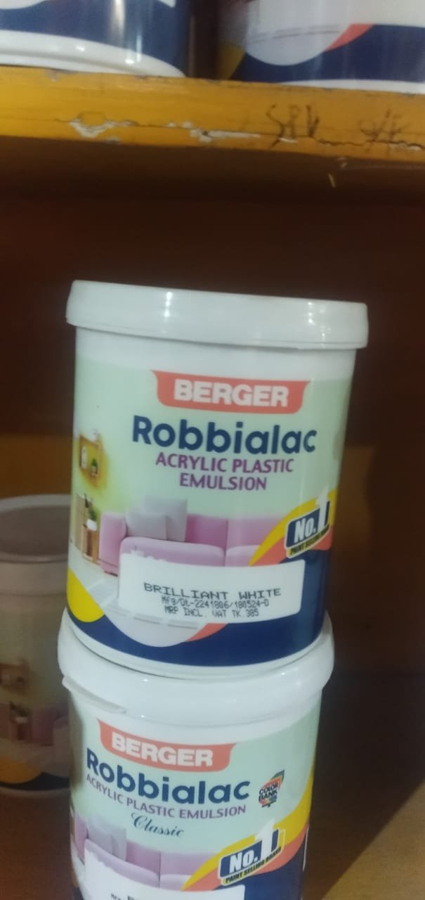 Berger Robbialac Acrylic Plastic Emulsion - ConstructionMart