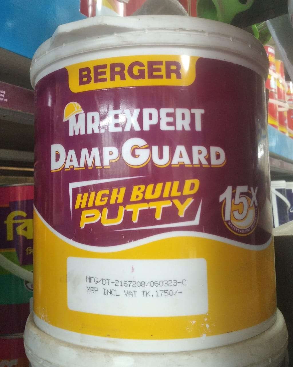 BERGER MR. Expert Damp guard putty - ConstructionMart