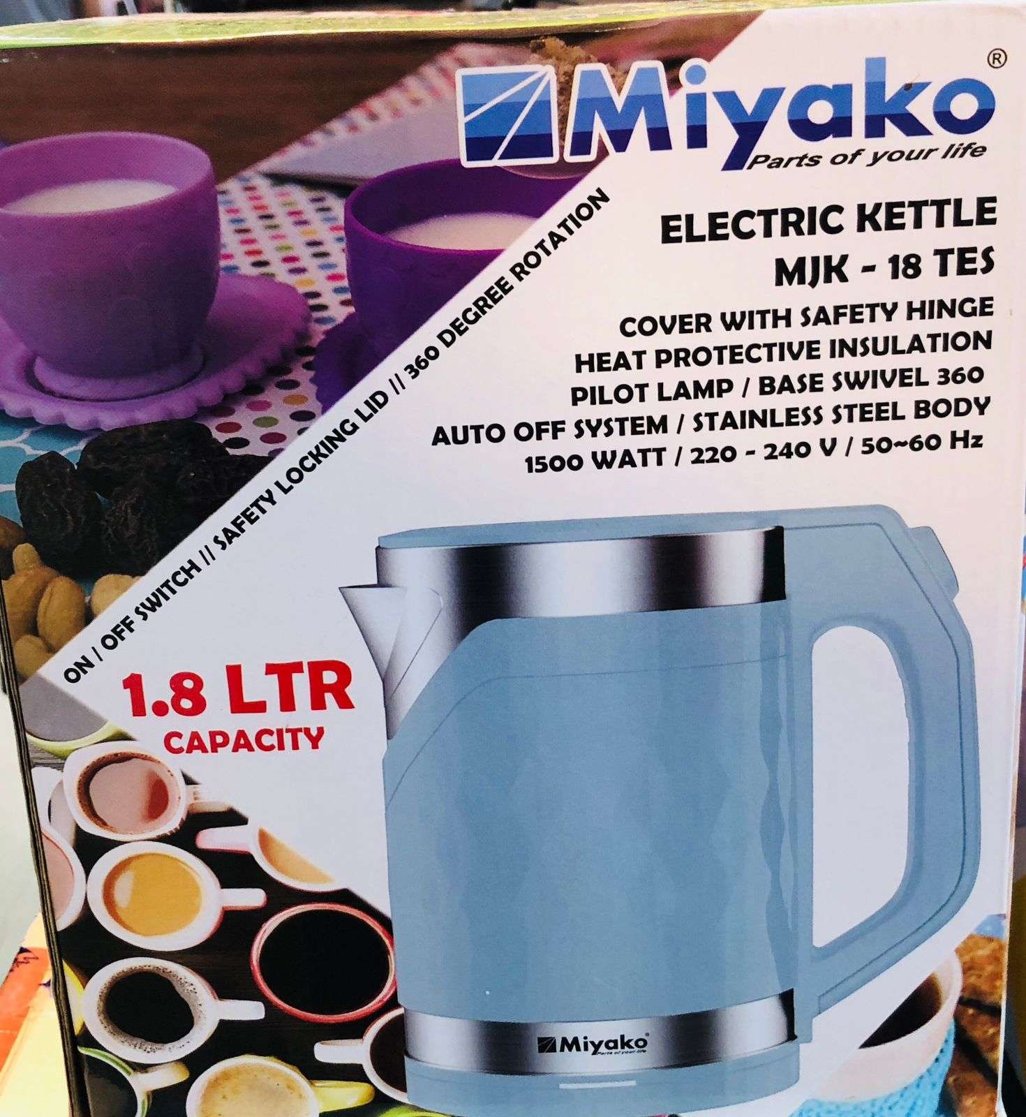 Miyako Electric Kettle - ConstructionMart