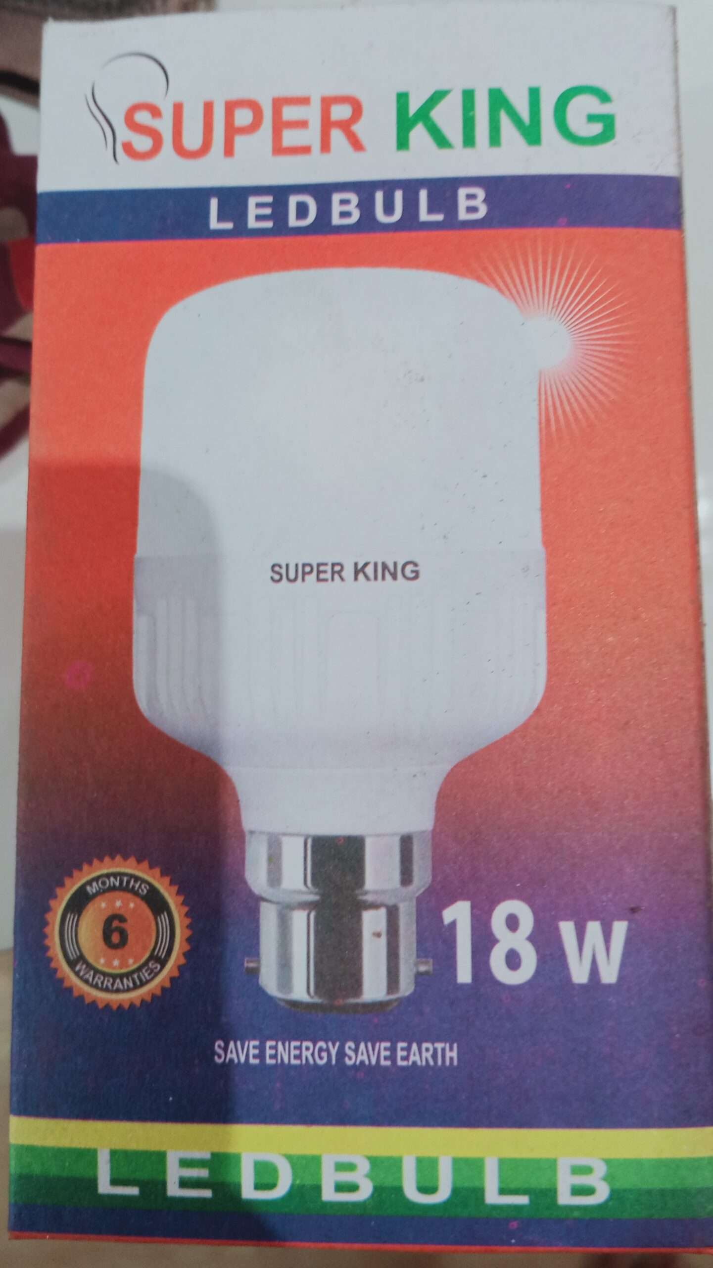 SUPER KING LED BULB 18W - ConstructionMart