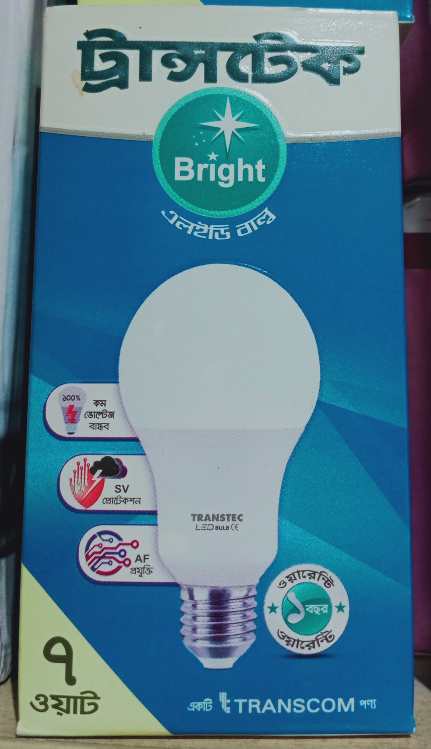 TRANSTEC LED BULB - ConstructionMart