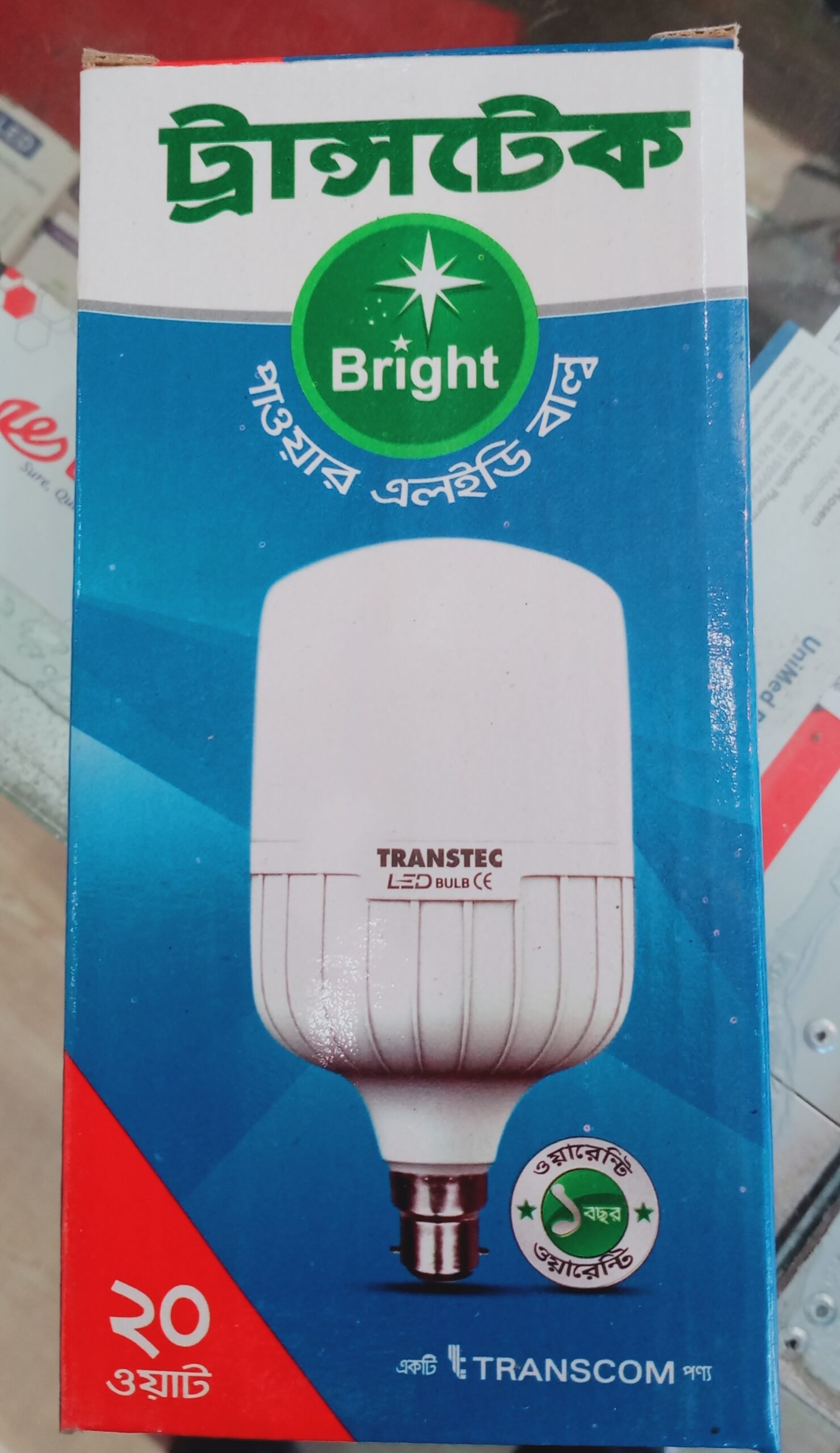 TRANSTEC LED BULB - ConstructionMart