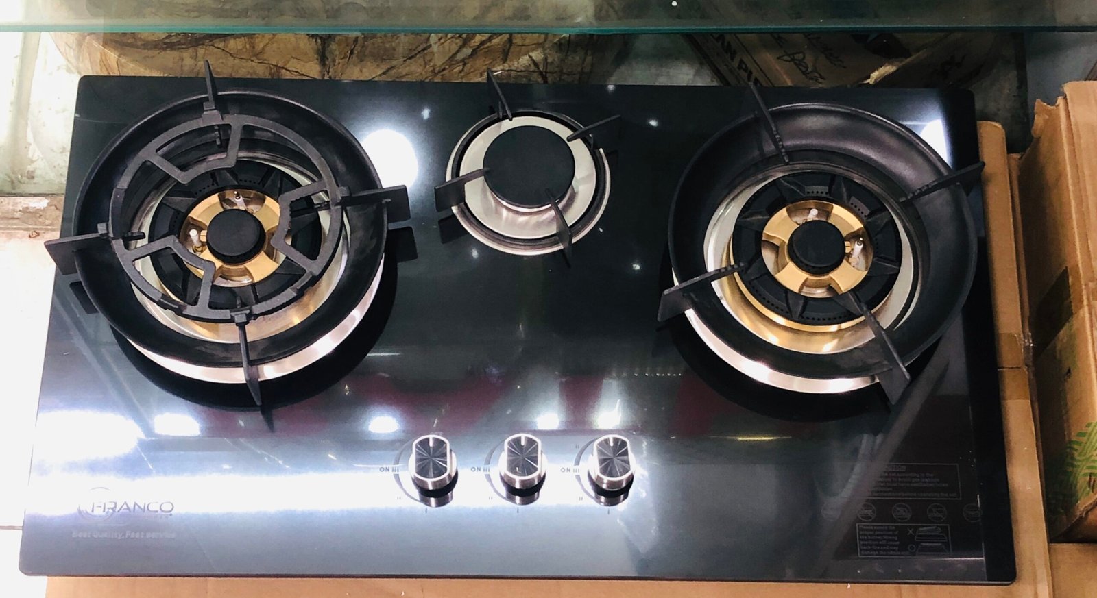 Gas Stove 3 Barner - ConstructionMart