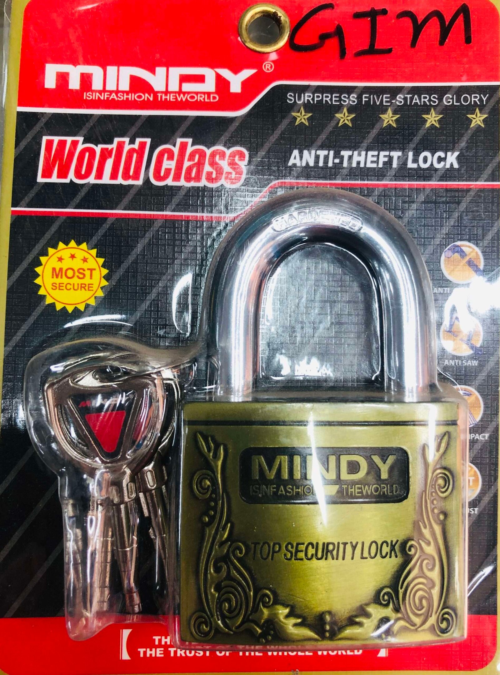 Mindy pad lock - ConstructionMart