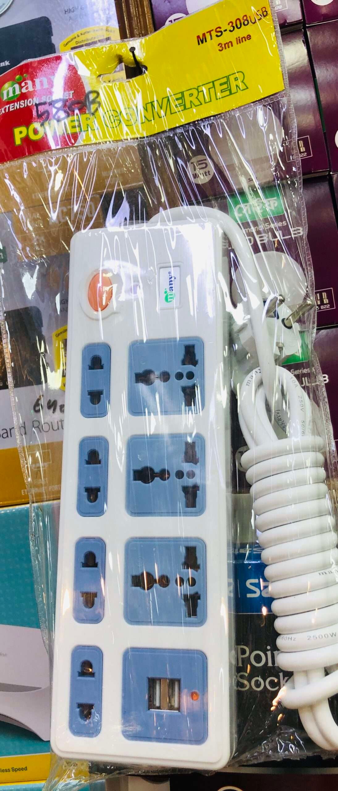 Many Extension Socket - ConstructionMart