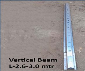 Vertical Beam L.2.6-3.0 m - ConstructionMart