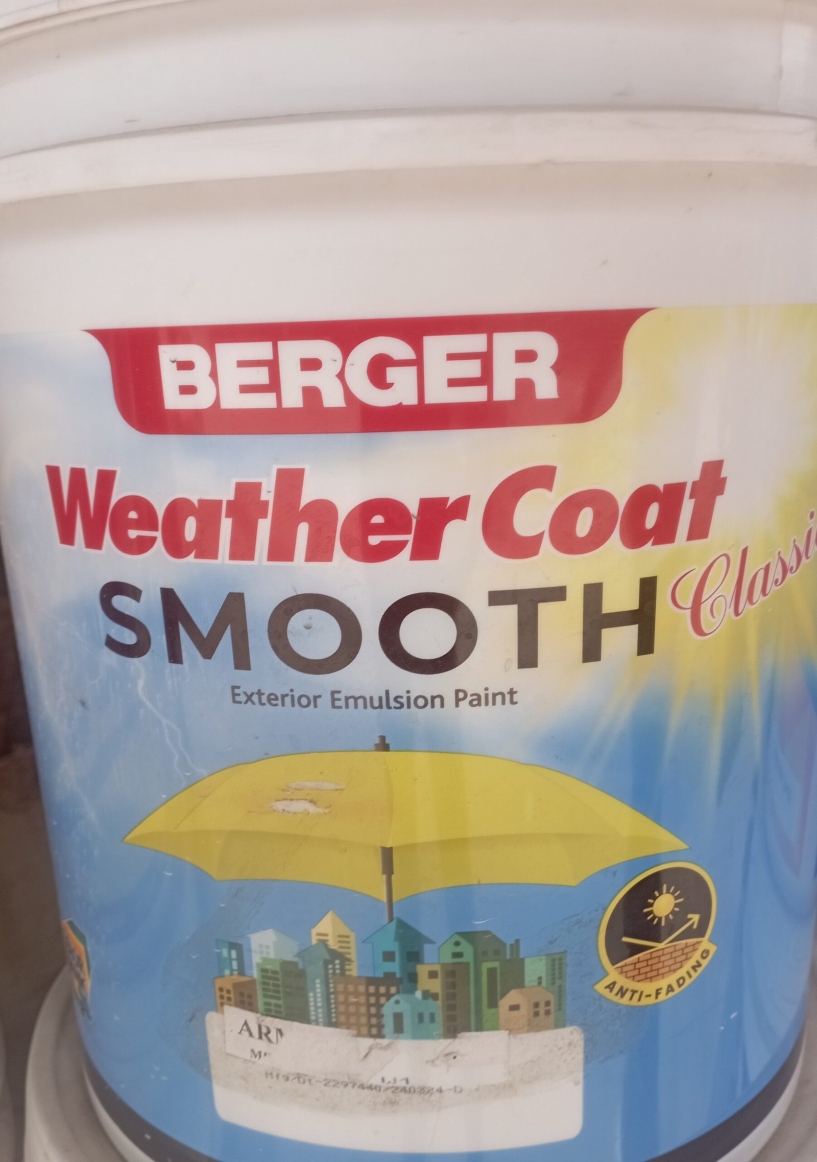 Berger Weather coat smooth classic exterior emulating paint ...