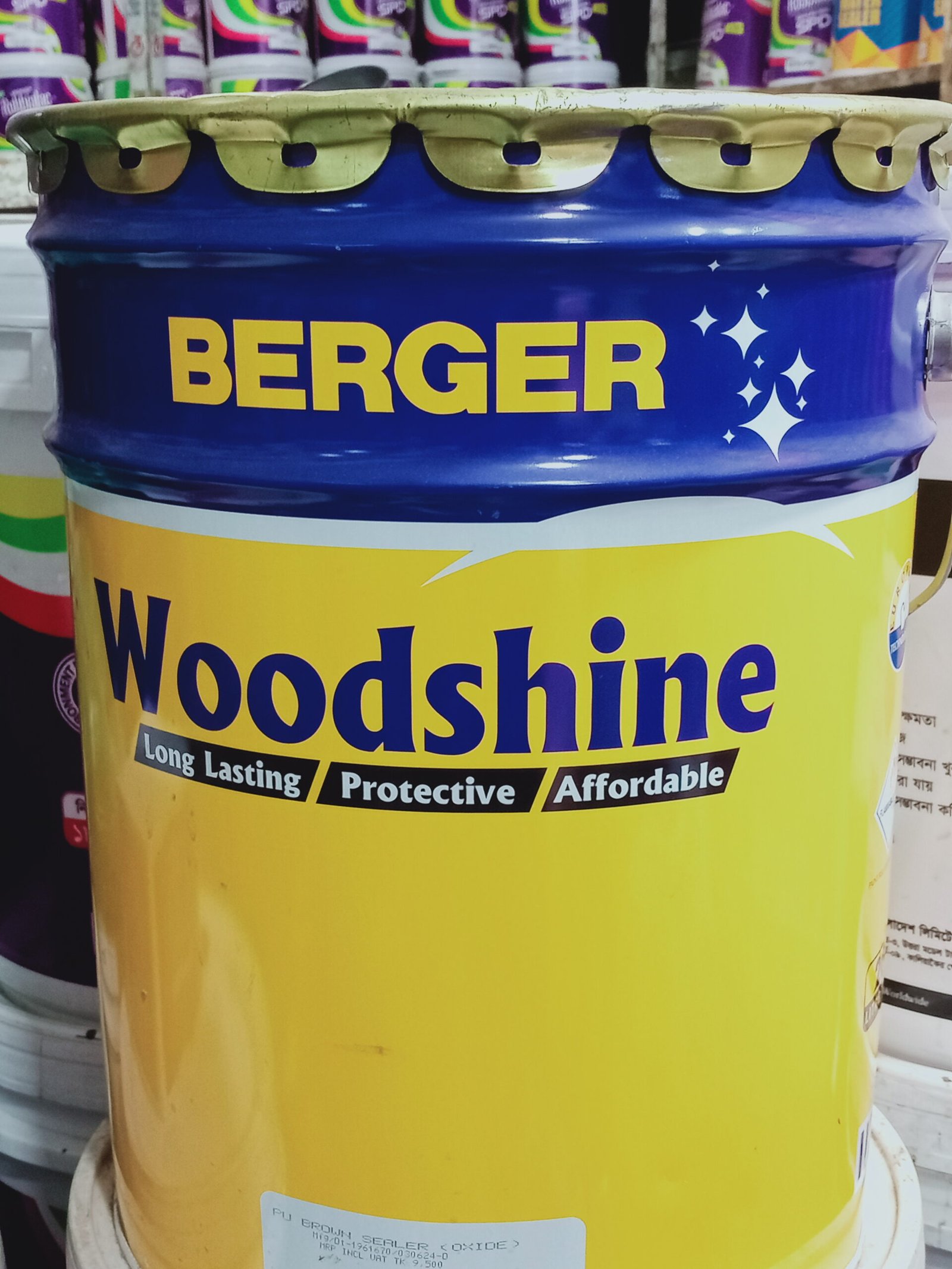 BERGER WOODSHINE 18 L - ConstructionMart