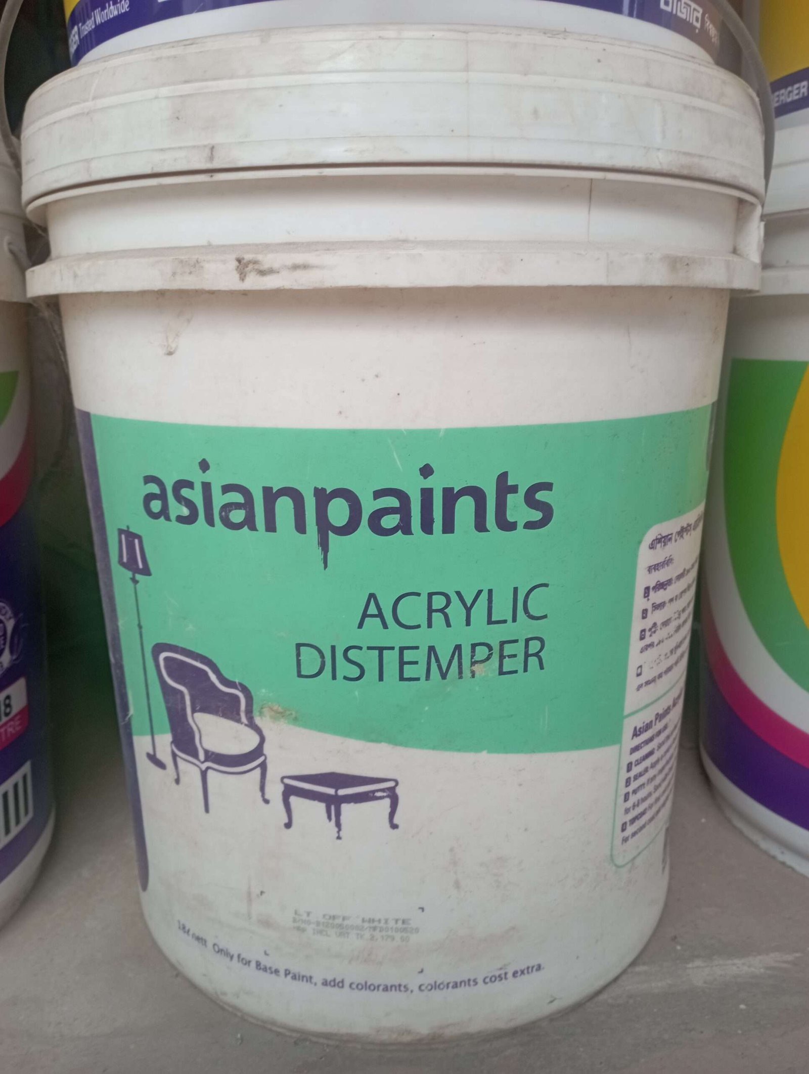 Asian paints Distemper - ConstructionMart