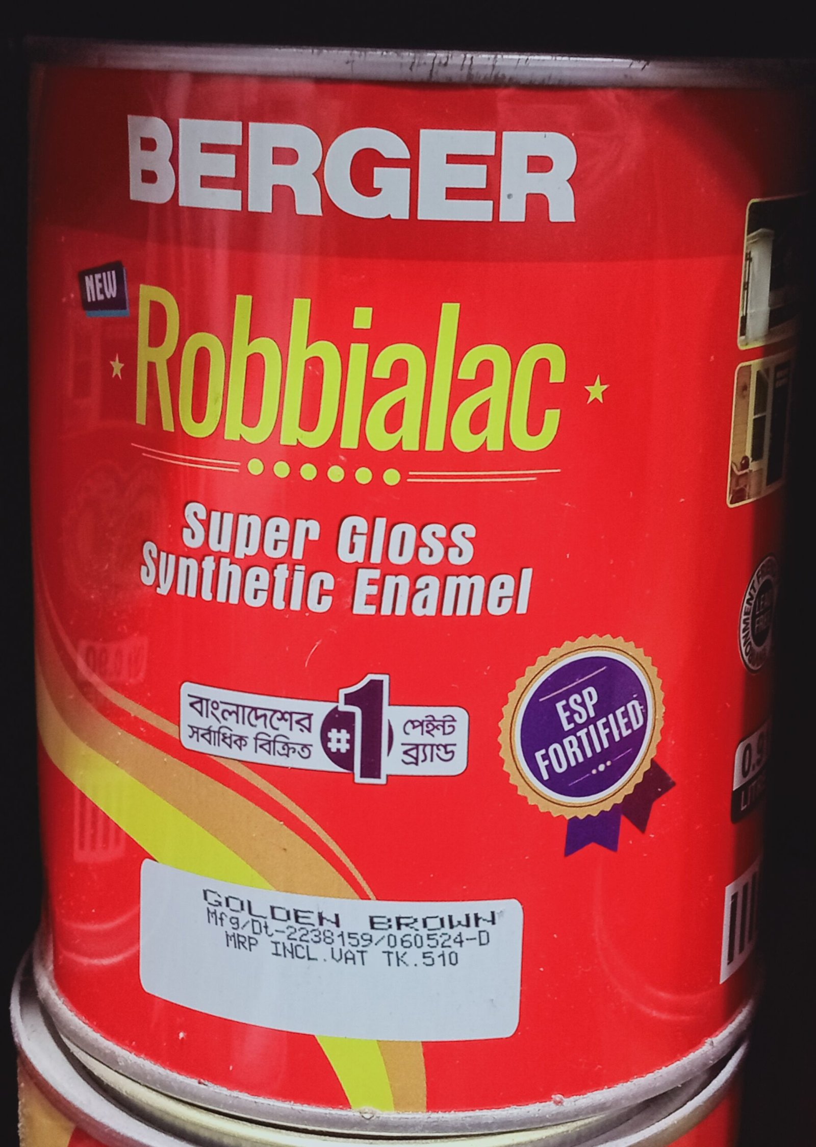 BERGER ROBBIALAC SUPER GLOSS SYNTHETIC ENAMEL - ConstructionMart