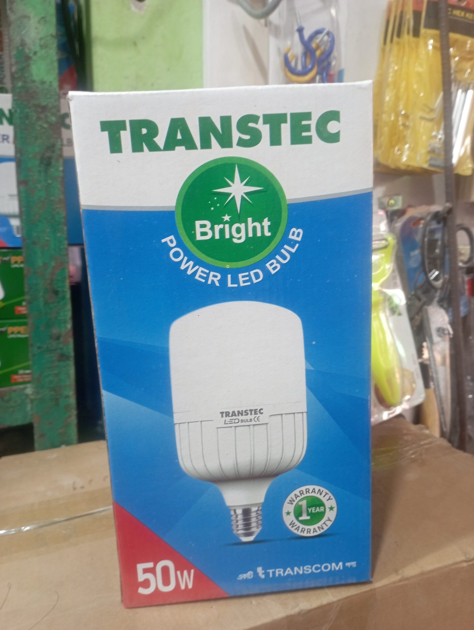 Transtec Bright power LED bulb - ConstructionMart