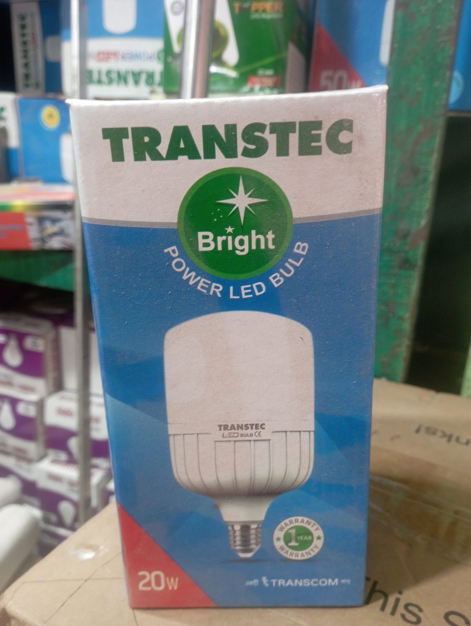 Transtec Bright Power LED Bulb 20w - ConstructionMart