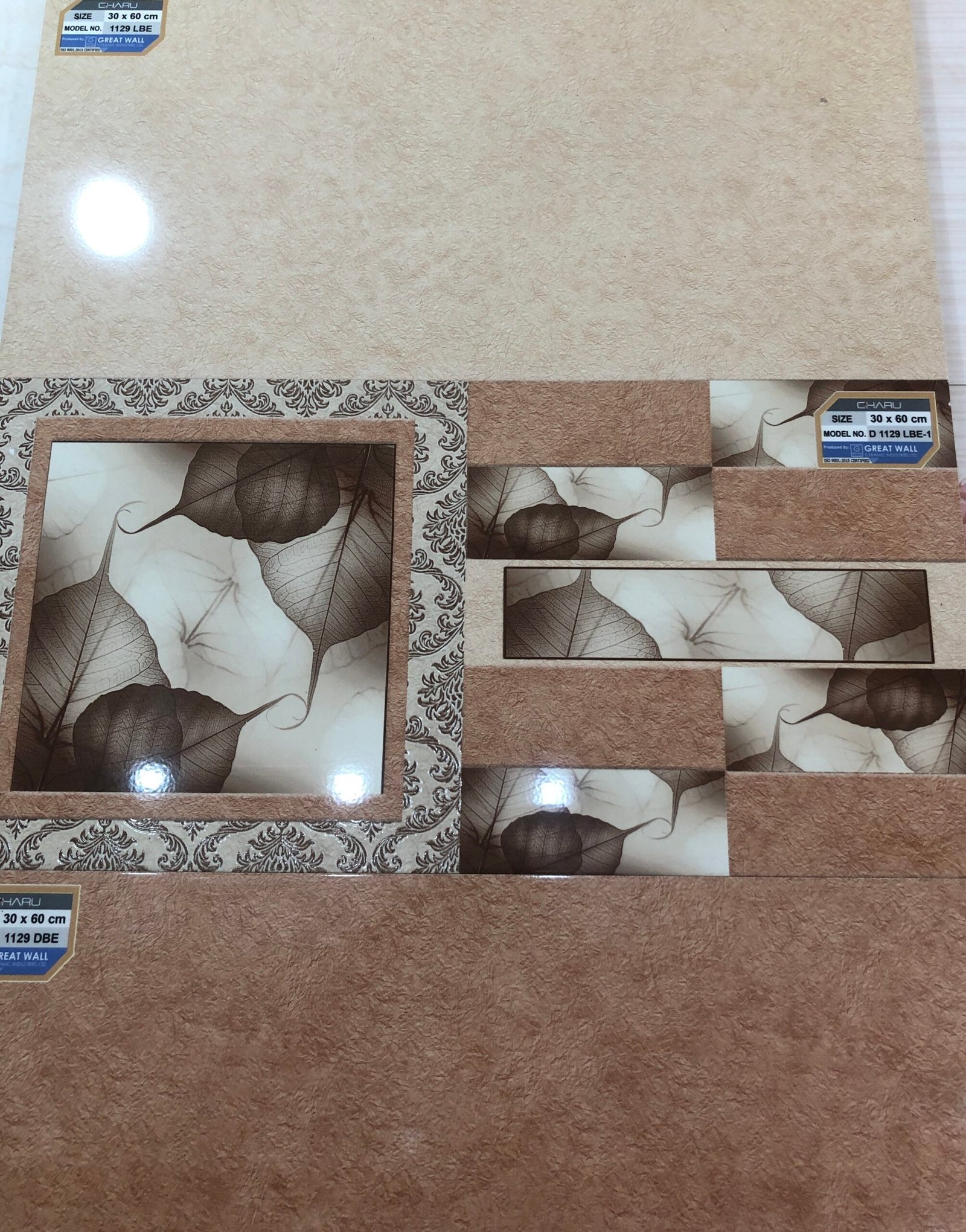 Great Wall Ceramics Charu Tiles - ConstructionMart