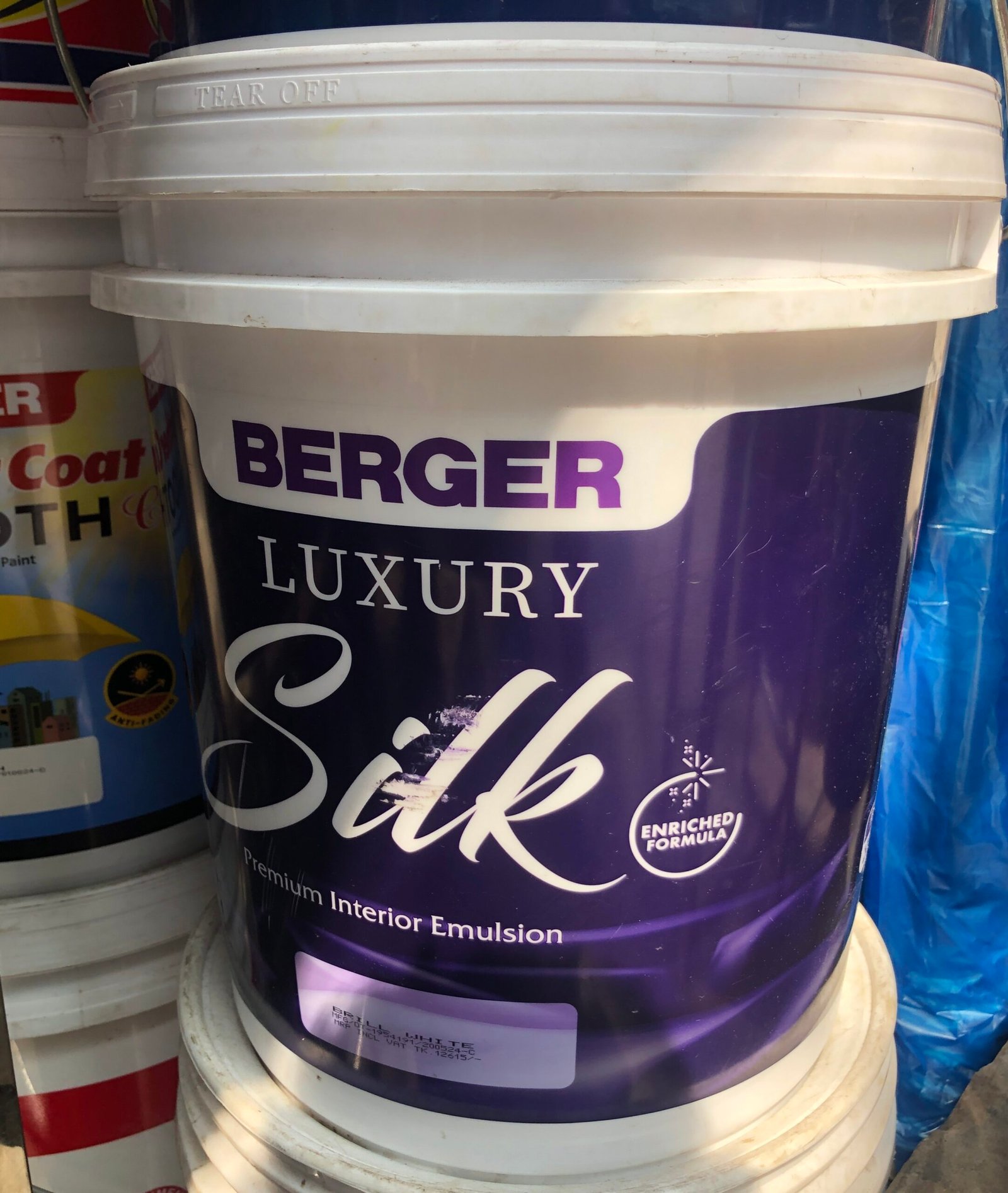 Berger Luxury Silk Paint - ConstructionMart