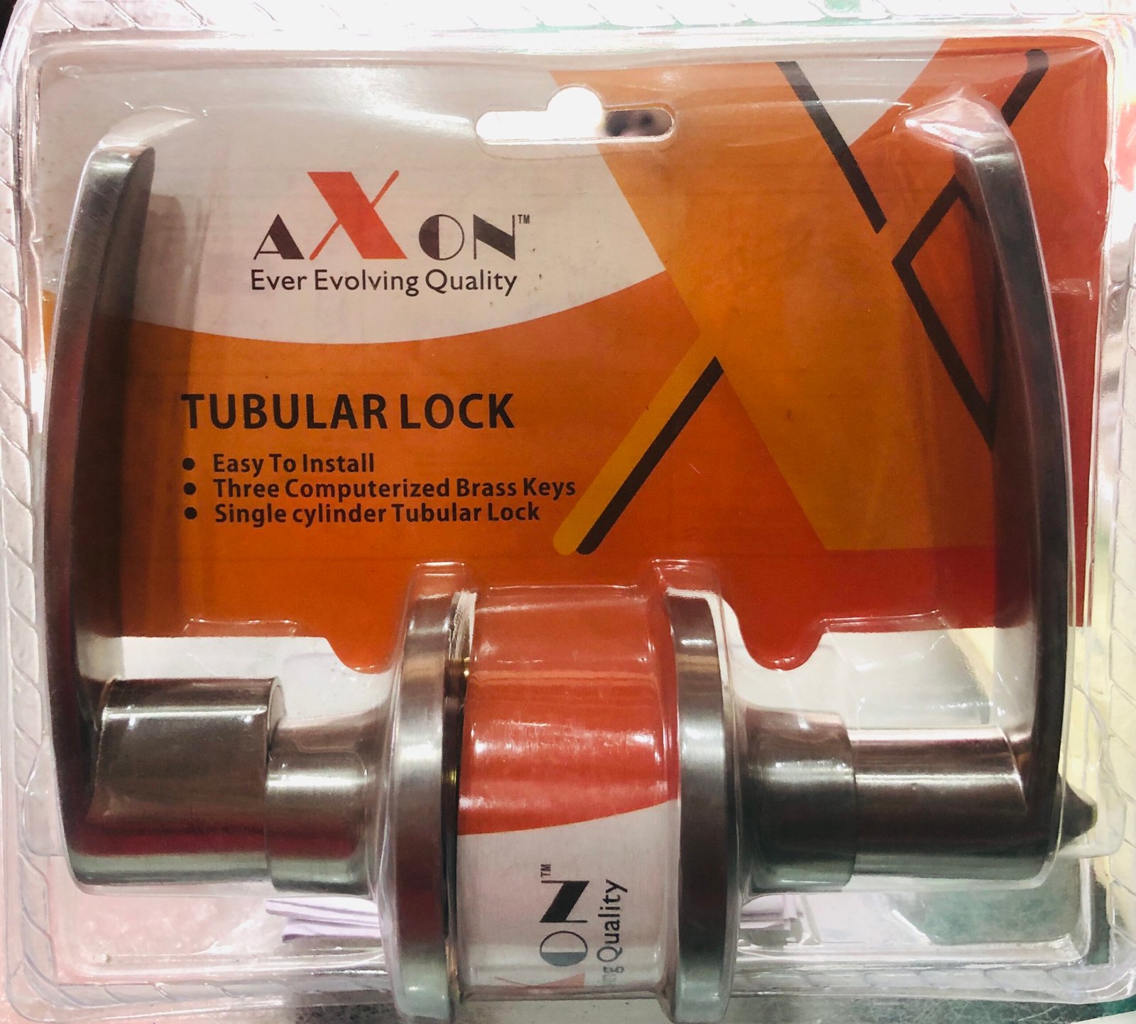 Axon Tubular Lock - ConstructionMart