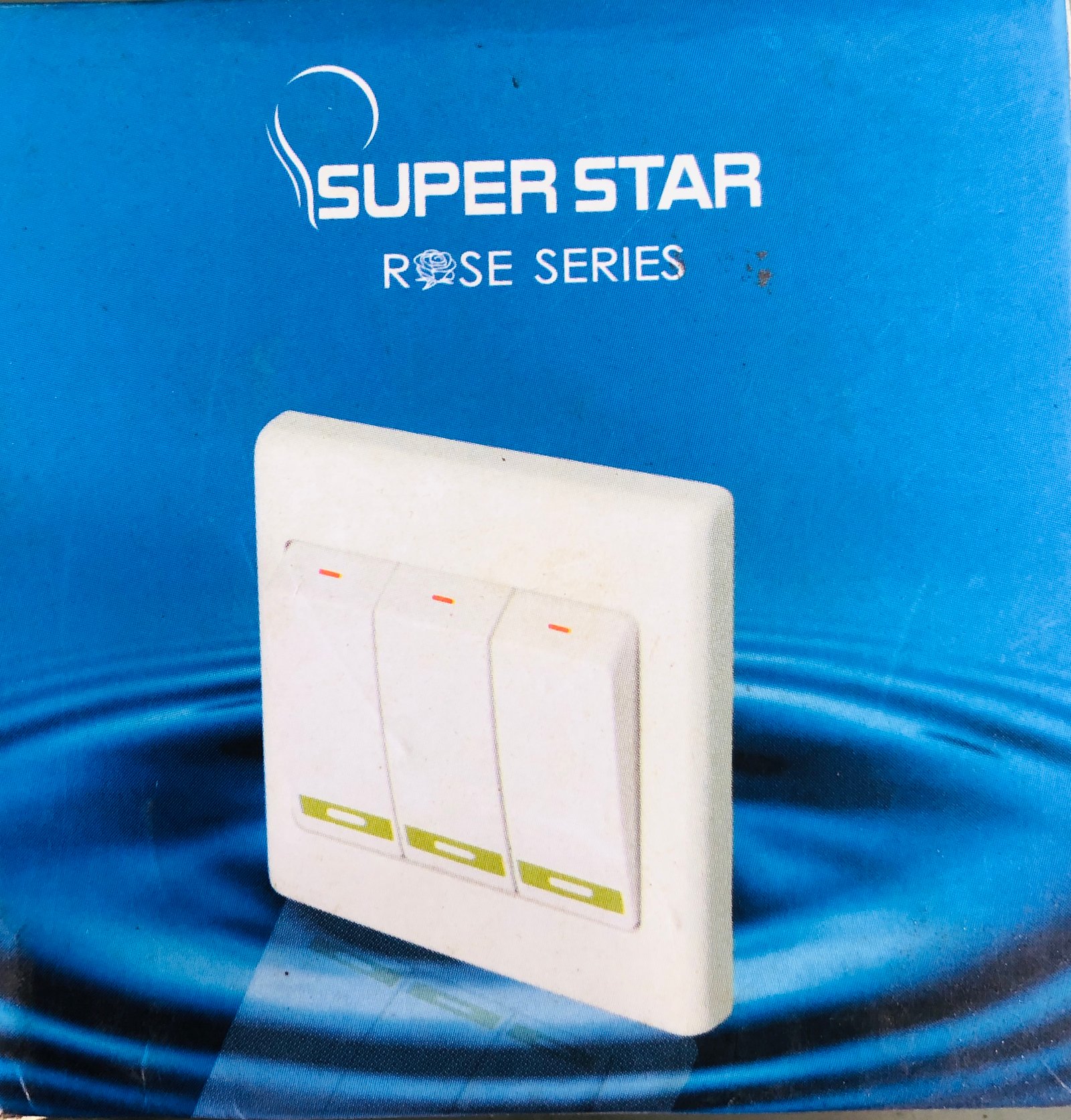 Super Star 3 Gang 1 way Switch - ConstructionMart