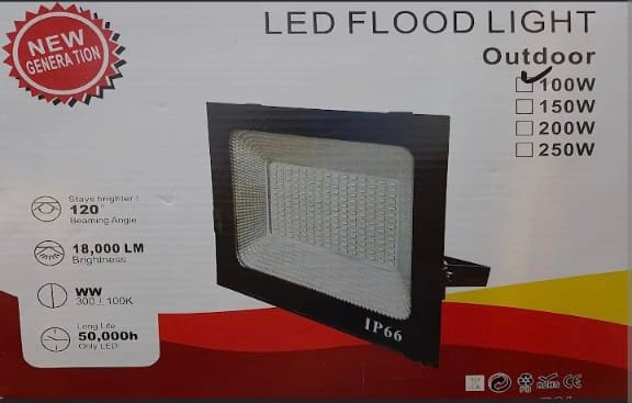 Click 100W LED Flood Light - ConstructionMart