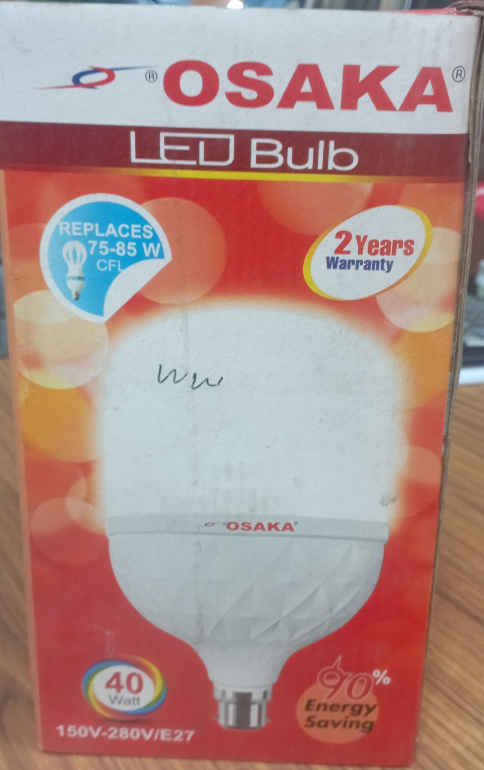 Osaka 40 Watt LED Bulb - ConstructionMart