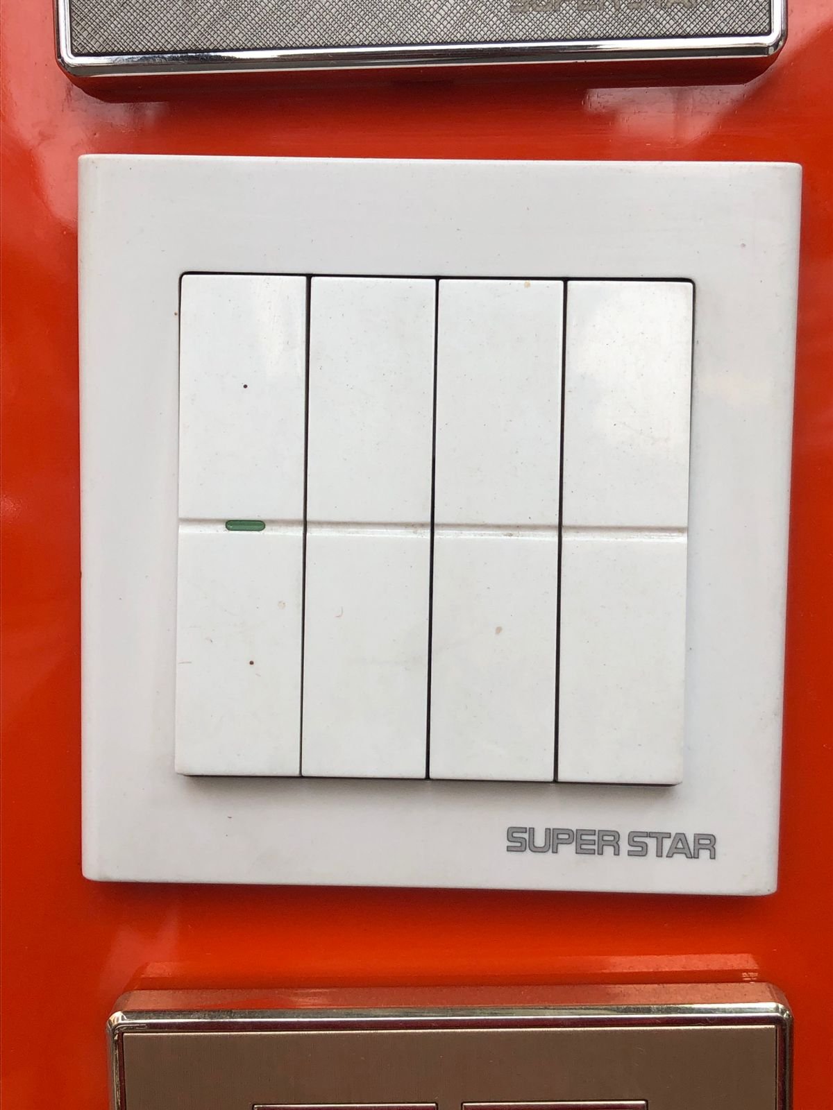 Super Star 4 Gang Switch - ConstructionMart