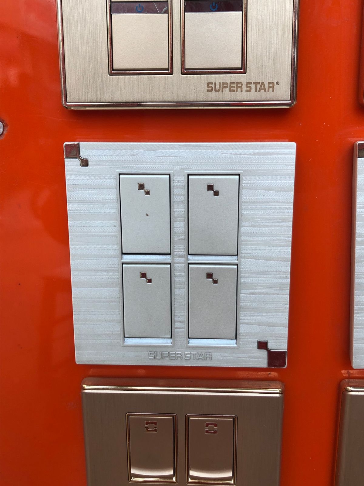 Super Star 4 Gang Switch - ConstructionMart