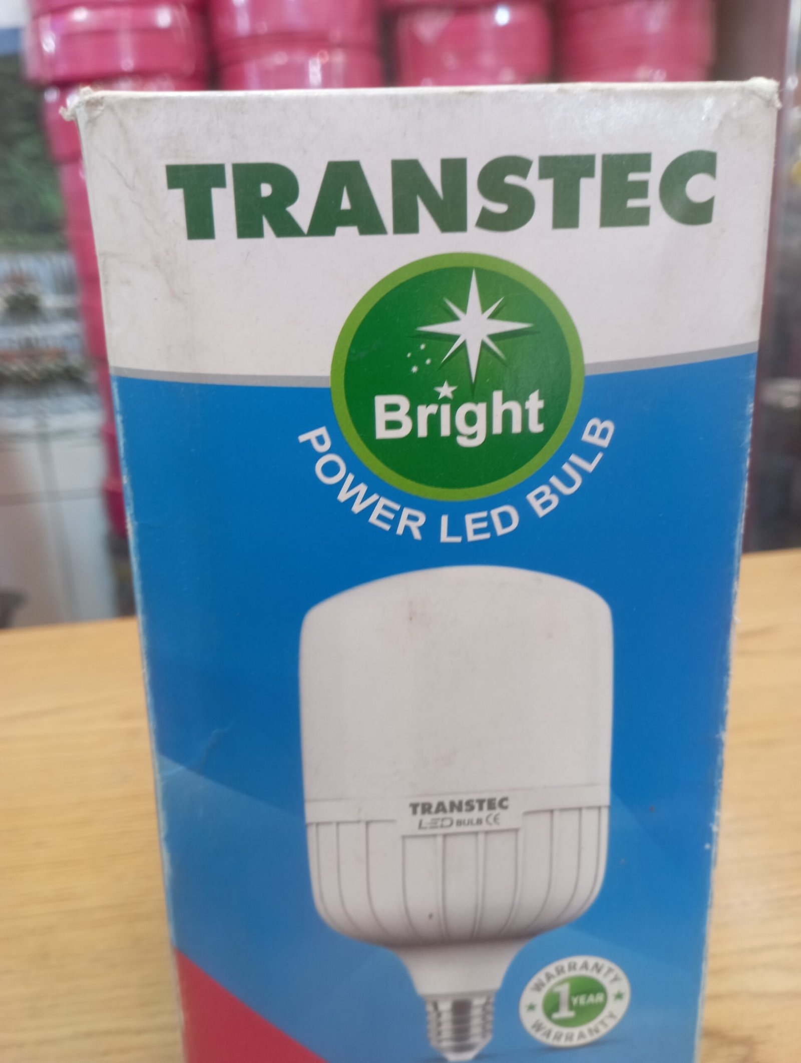 Transtec Bright power LED bulb - ConstructionMart