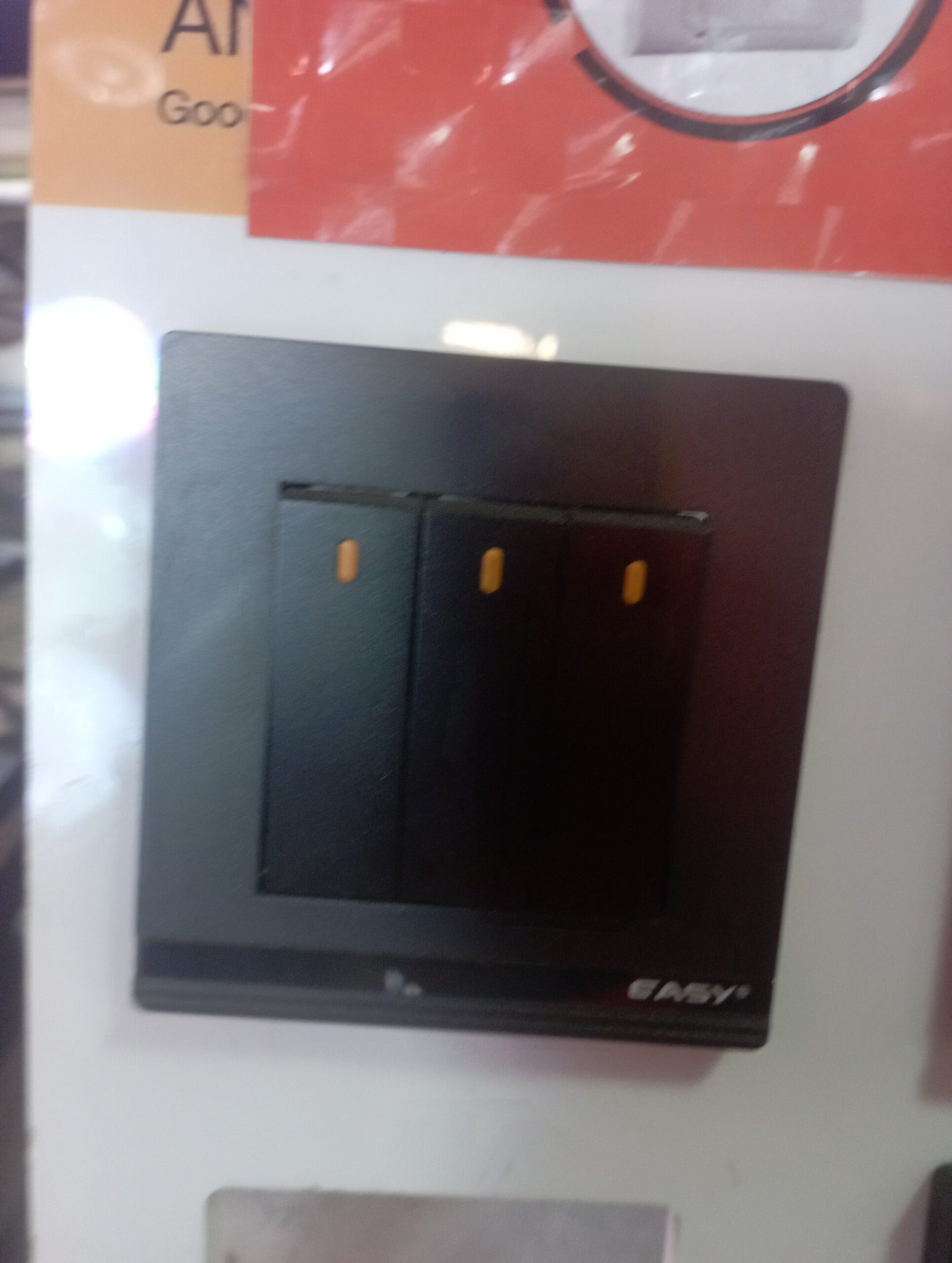Easy 3 Gang Switch - ConstructionMart