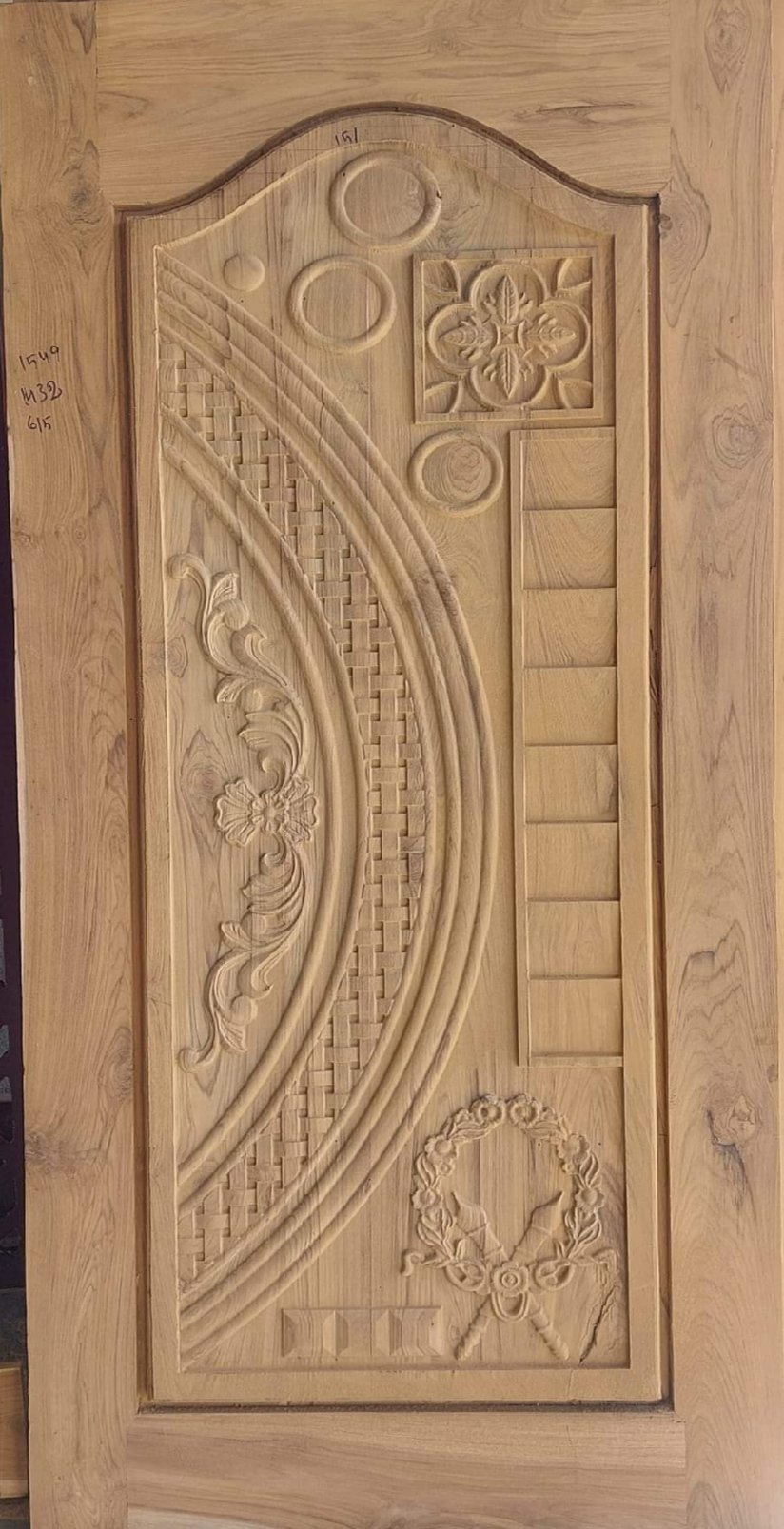 Wooden Door Barmatic Segun - ConstructionMart
