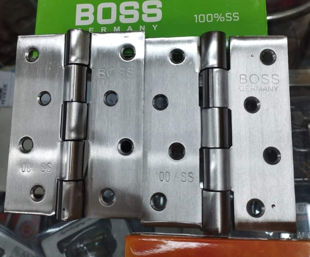 4 Inchi Door Hinges(8 ps), 4mm - ConstructionMart