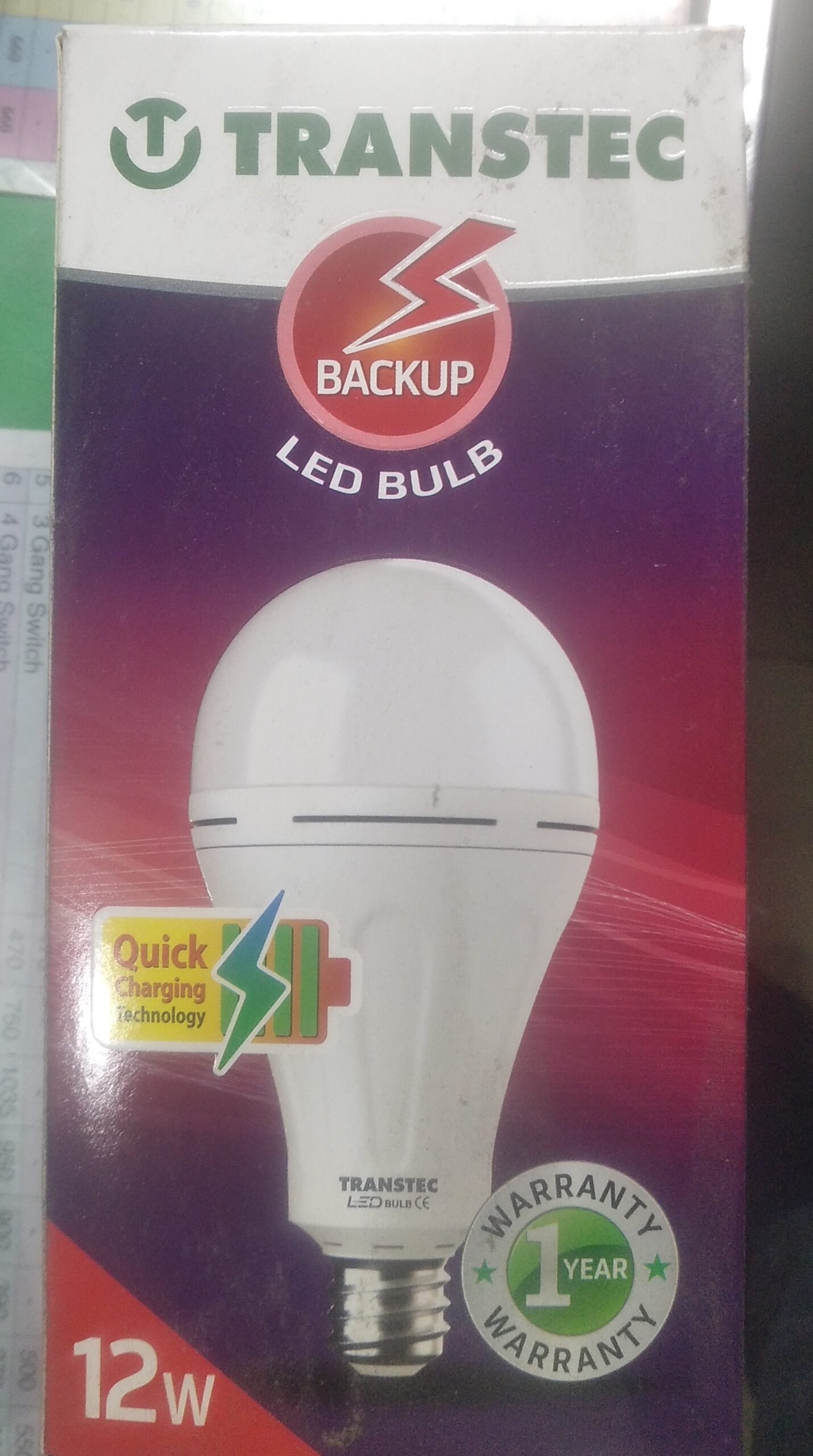 Transtec LED Bulb 12 W AC/DC - ConstructionMart