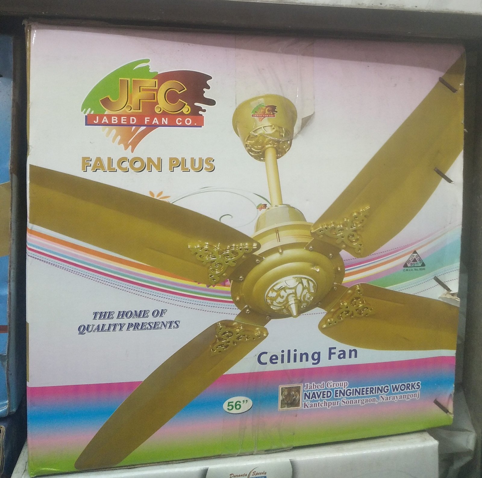 JFC Falcon Plus Ceiling Fan - ConstructionMart