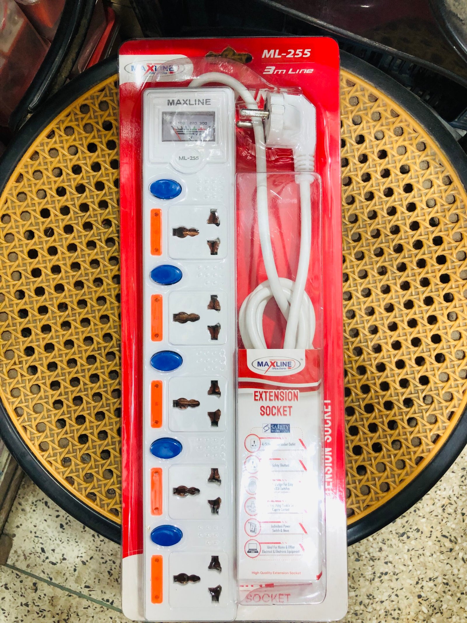 Max line Extension Socket ml-255 - ConstructionMart