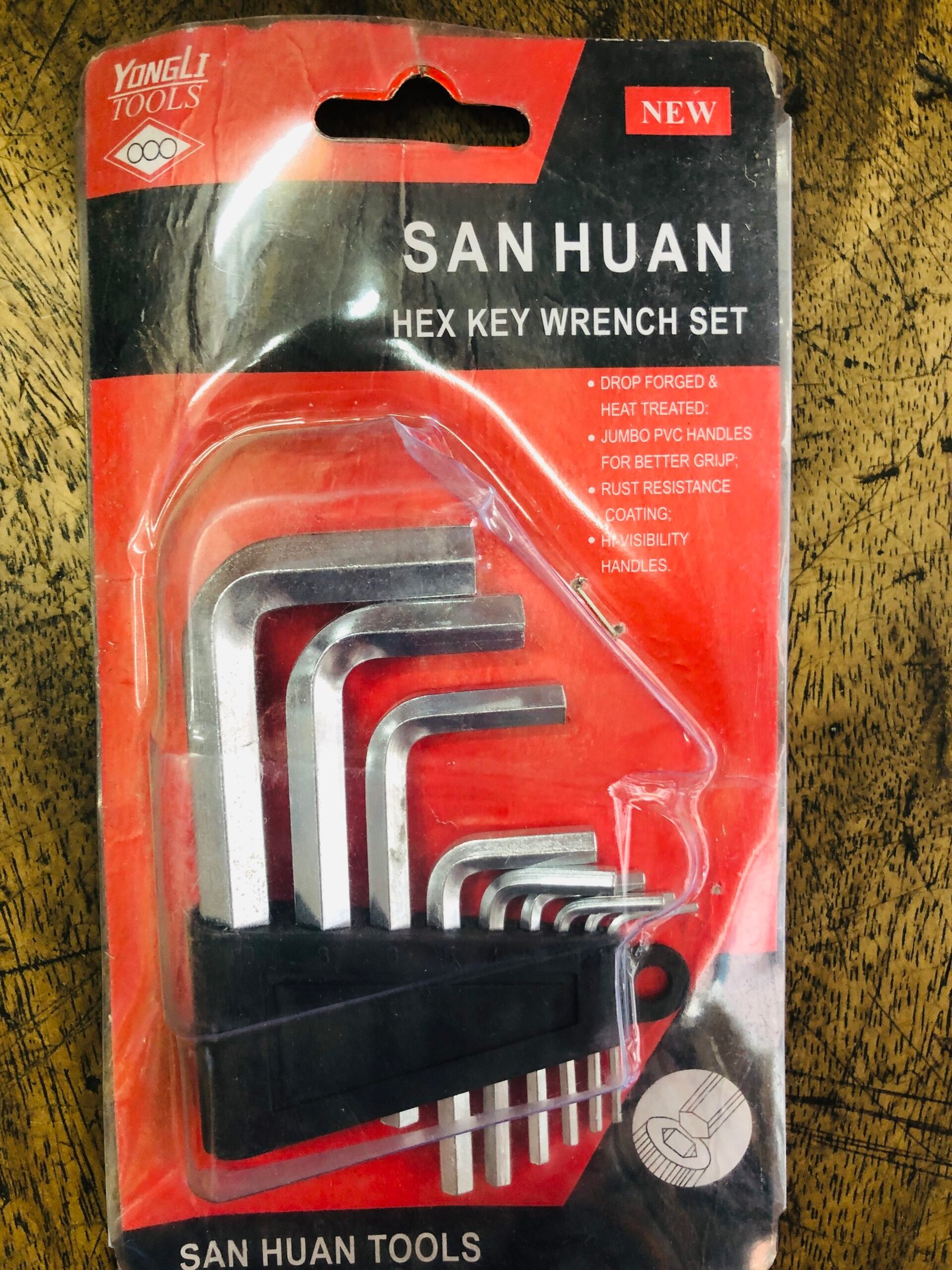 San Huan Hex key Wrench Set - ConstructionMart