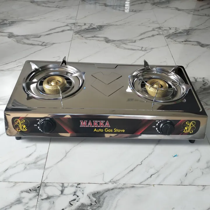 Makka 2 Barner Gas Stove - ConstructionMart