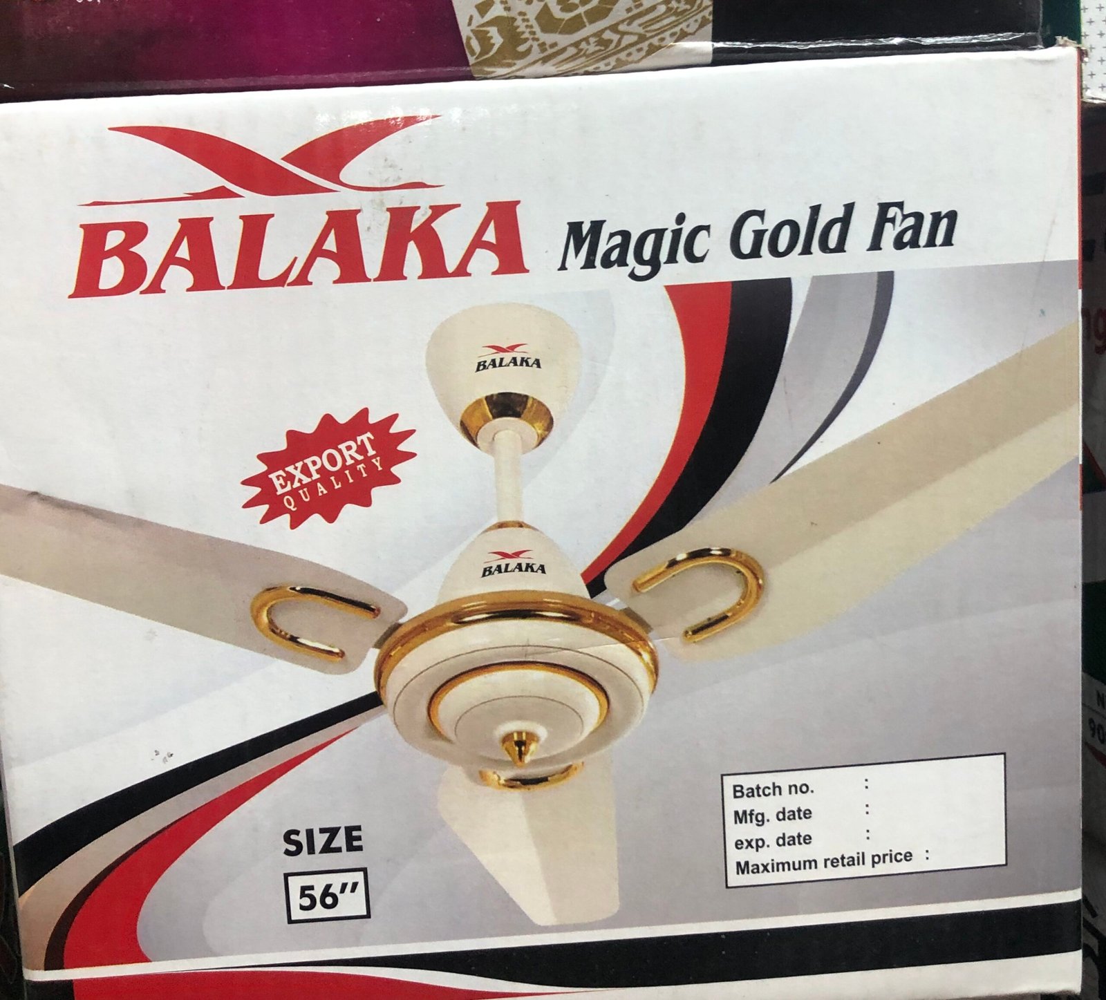 Balaka Super Deluxe Celling Fan 56″ inch - ConstructionMart