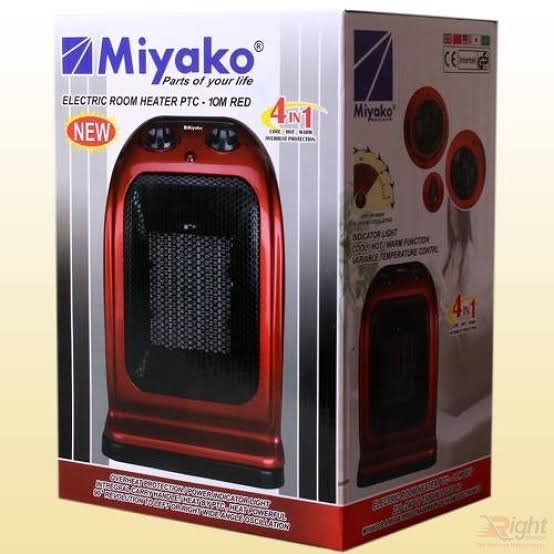 Miyako Room Heater PTC10Mb - ConstructionMart
