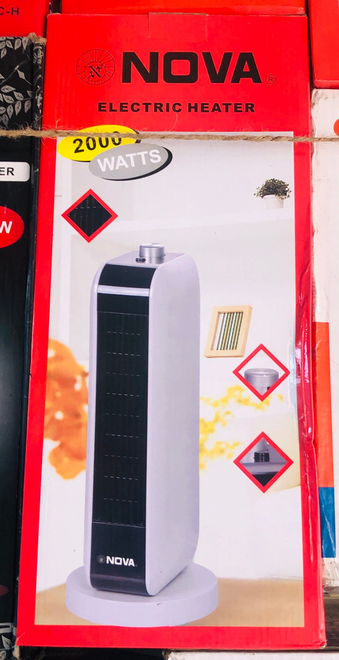 NOVA ROOM HEATER - ConstructionMart