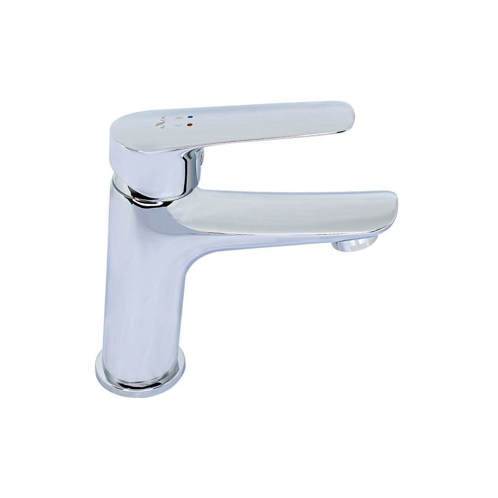Axon Basin mixer without pop-up waste - ConstructionMart
