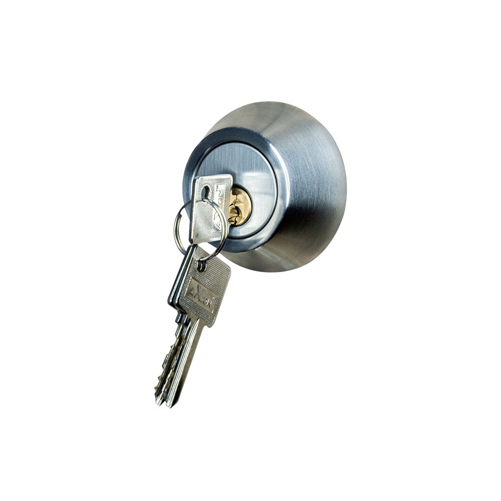 Axon Dead Bolt Lock SS Matt - ConstructionMart