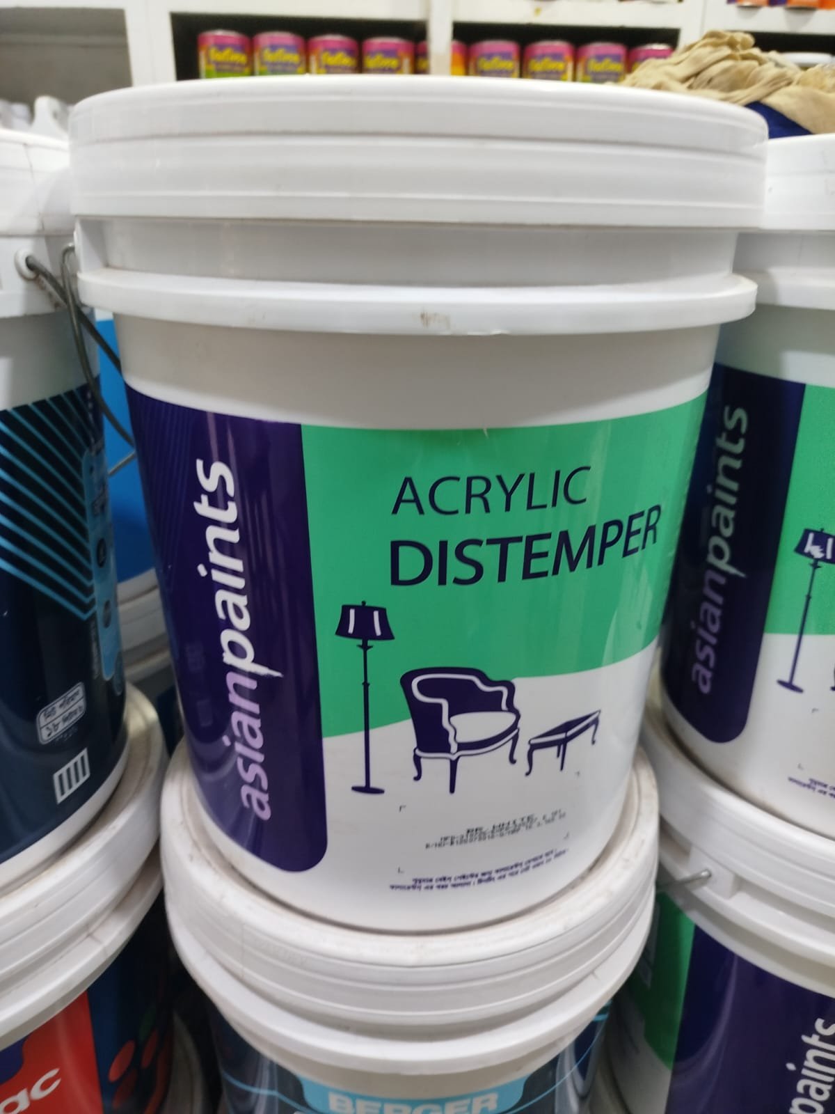 Asianpaints Acrylic Distemper - ConstructionMart