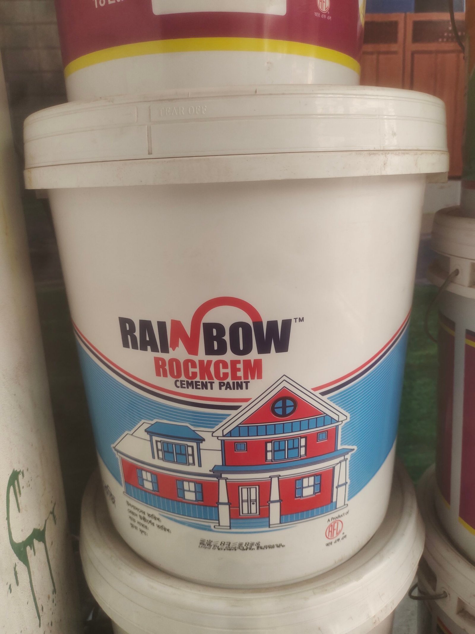 Rainbow Rockcem Cement Paint 5kg - ConstructionMart