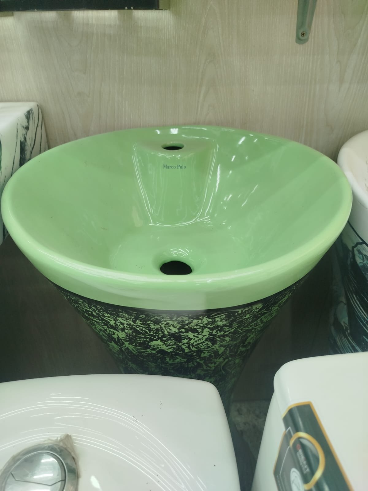 Marco Polo Basin Green - ConstructionMart